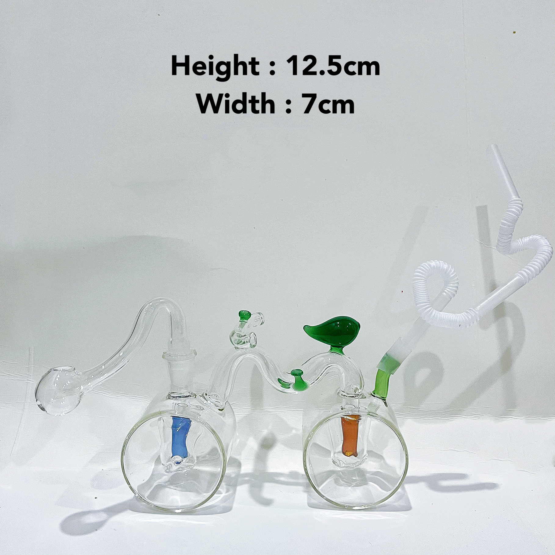 Color Round Body T Shape Glass Set – Unusual J Bong