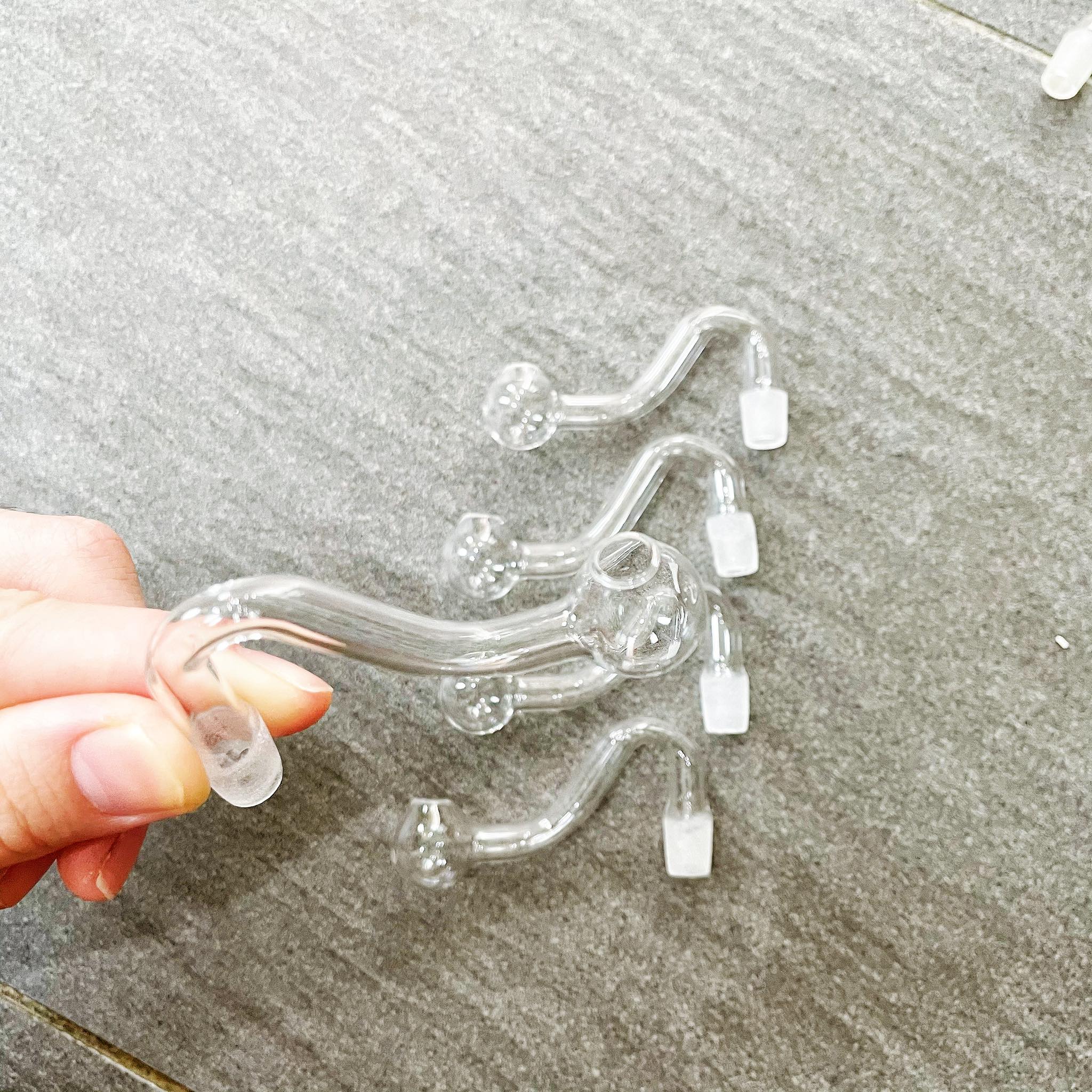 1 Pcs Standard S Shape Bowl Pipe Bowl Pipe Crystal Ice Glass Popeye ...