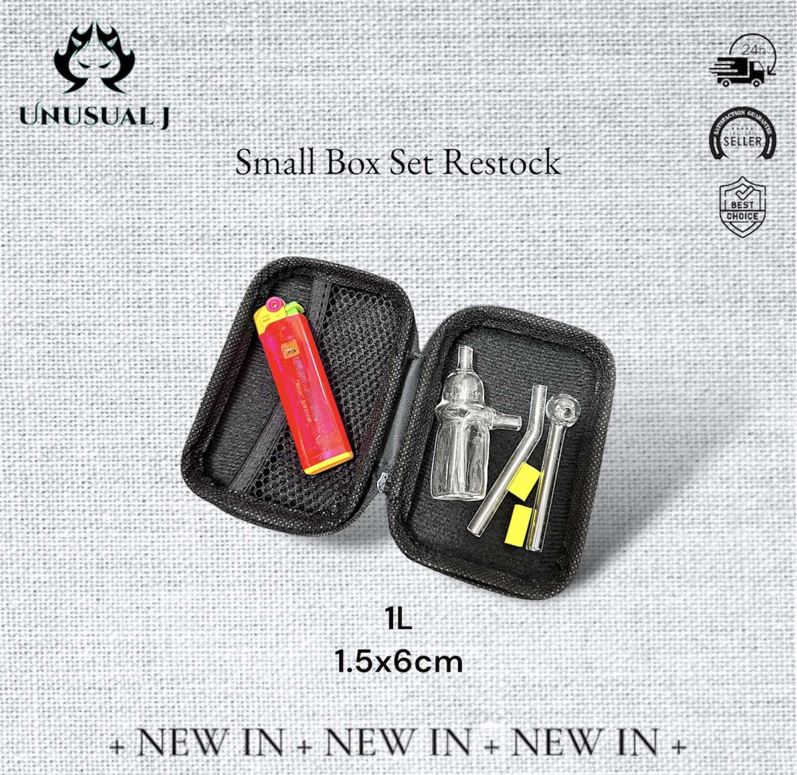 PouchBag SET 1L Glass Set – Unusual J Bong